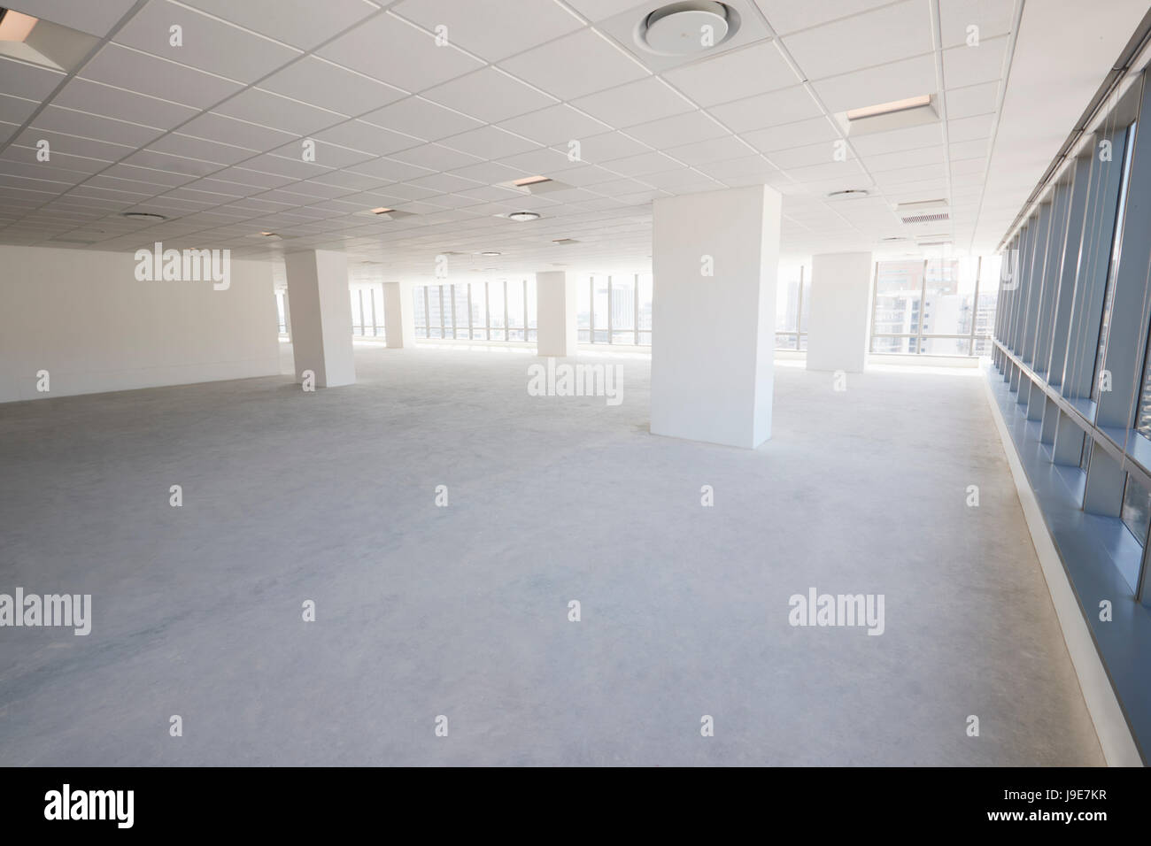 Empty Interior Of Modern Corporate Office Stock Photo - Alamy