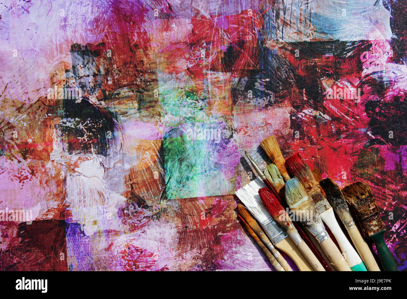 Brush styles hi-res stock photography and images - Alamy