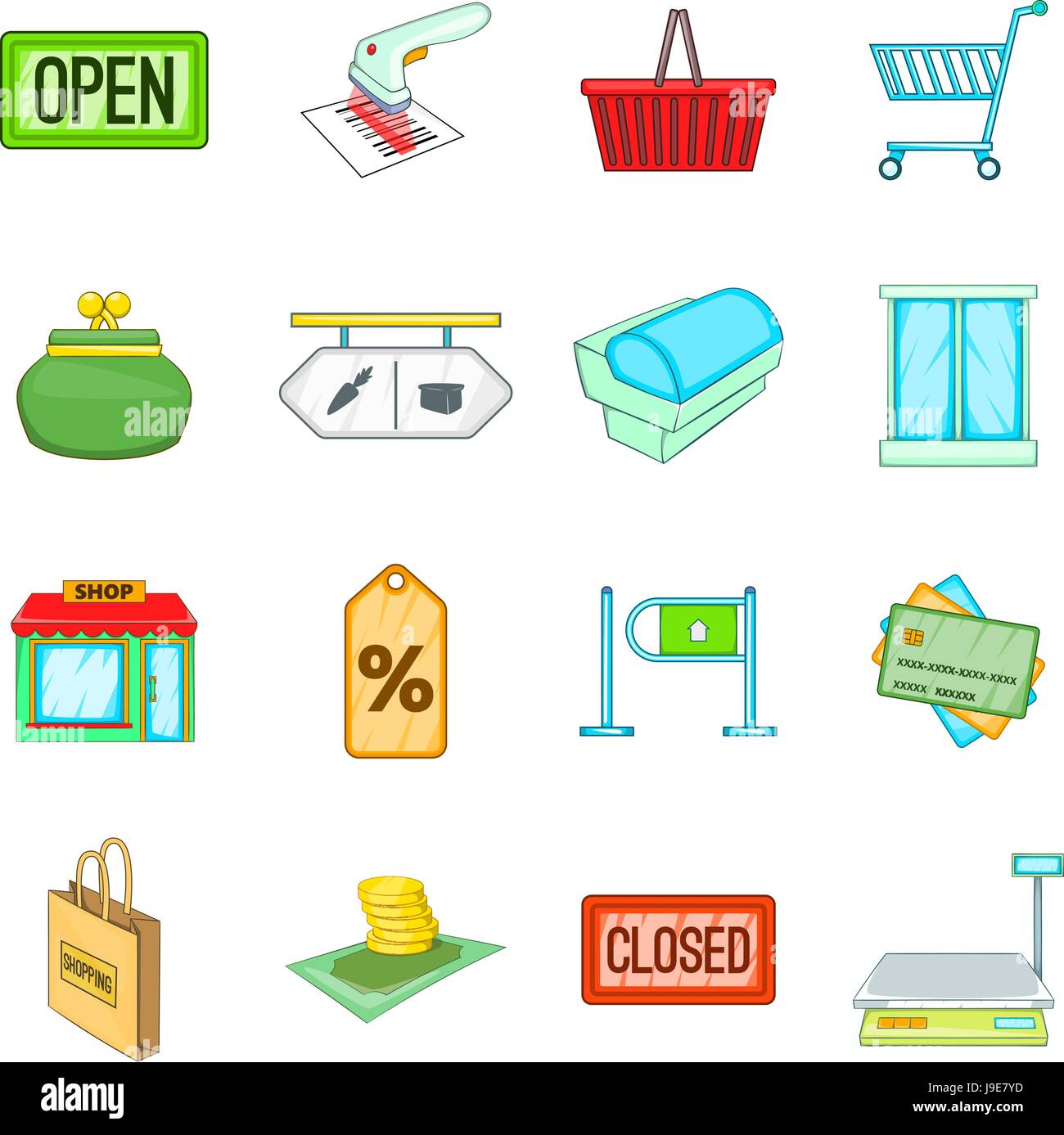 Cartoon Open Shop Sign Stock Photos & Cartoon Open Shop Sign Stock ...
