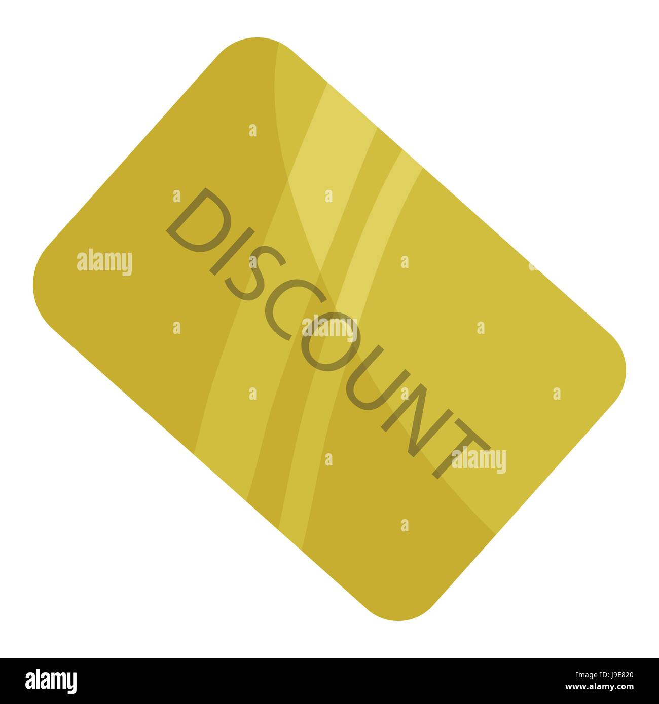Discount card icon, cartoon style Stock Vector Image & Art - Alamy