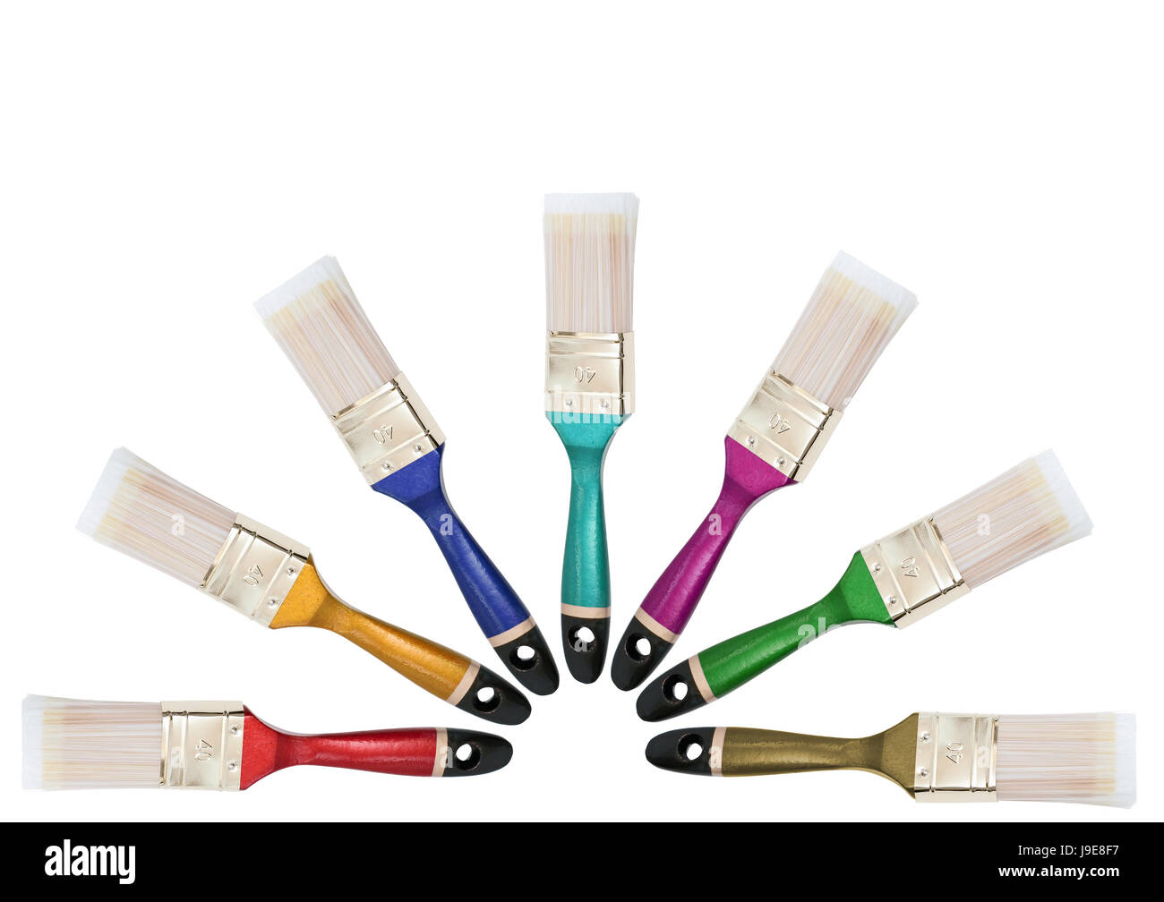 colour, paint, tool, object, art, isolated, colour, model, design ...