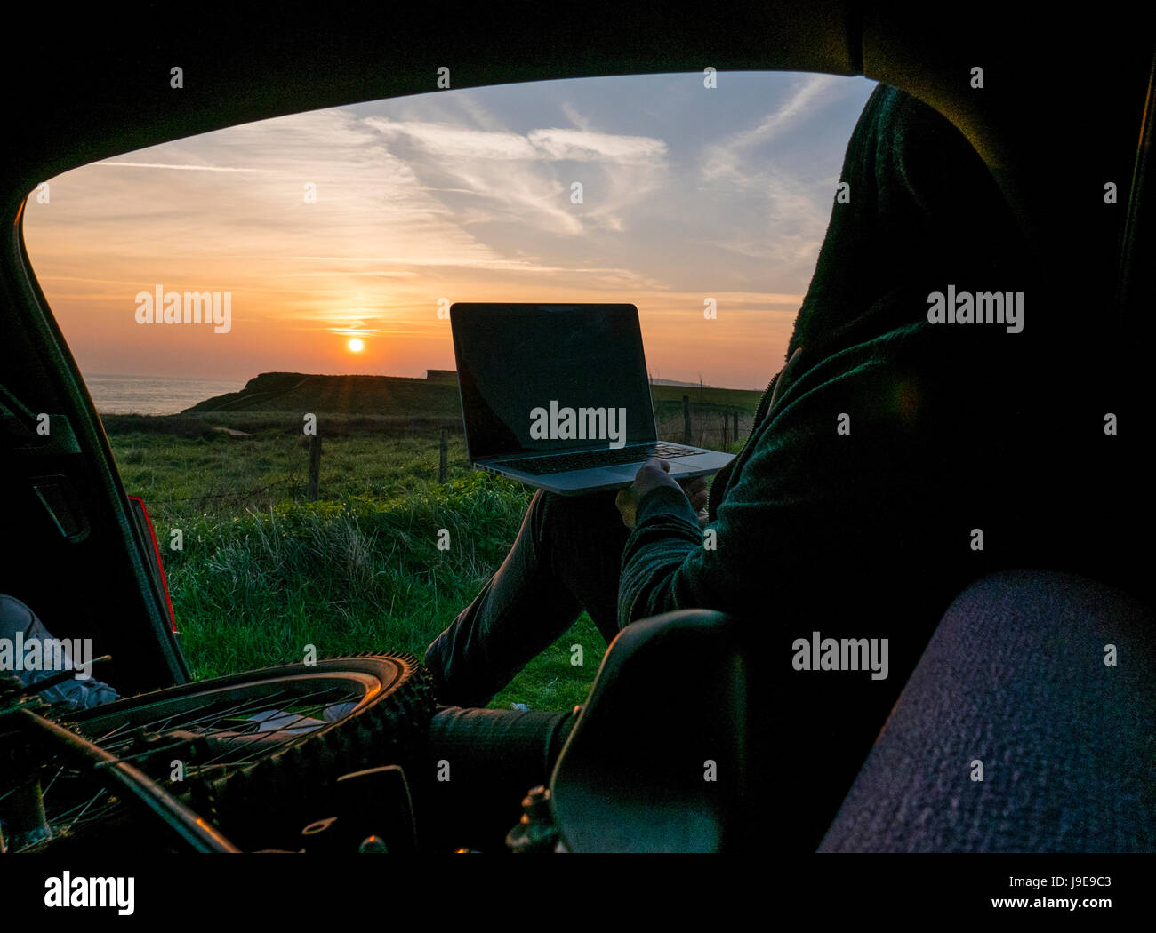 Man In Car Boot High Resolution Stock Photography and Images - Alamy
