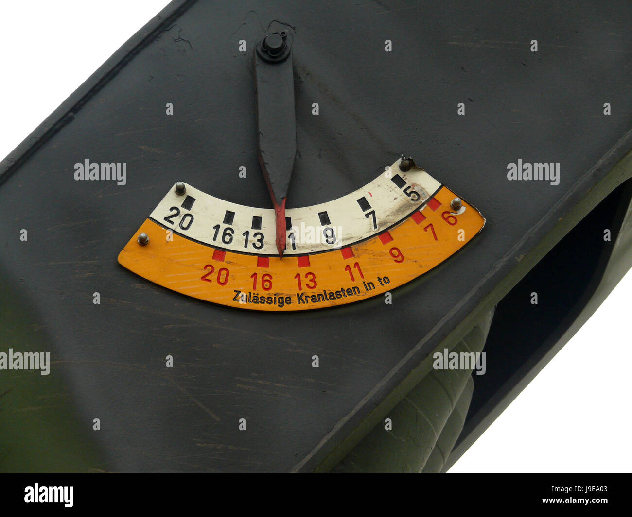 crane load indicators Stock Photo - Alamy