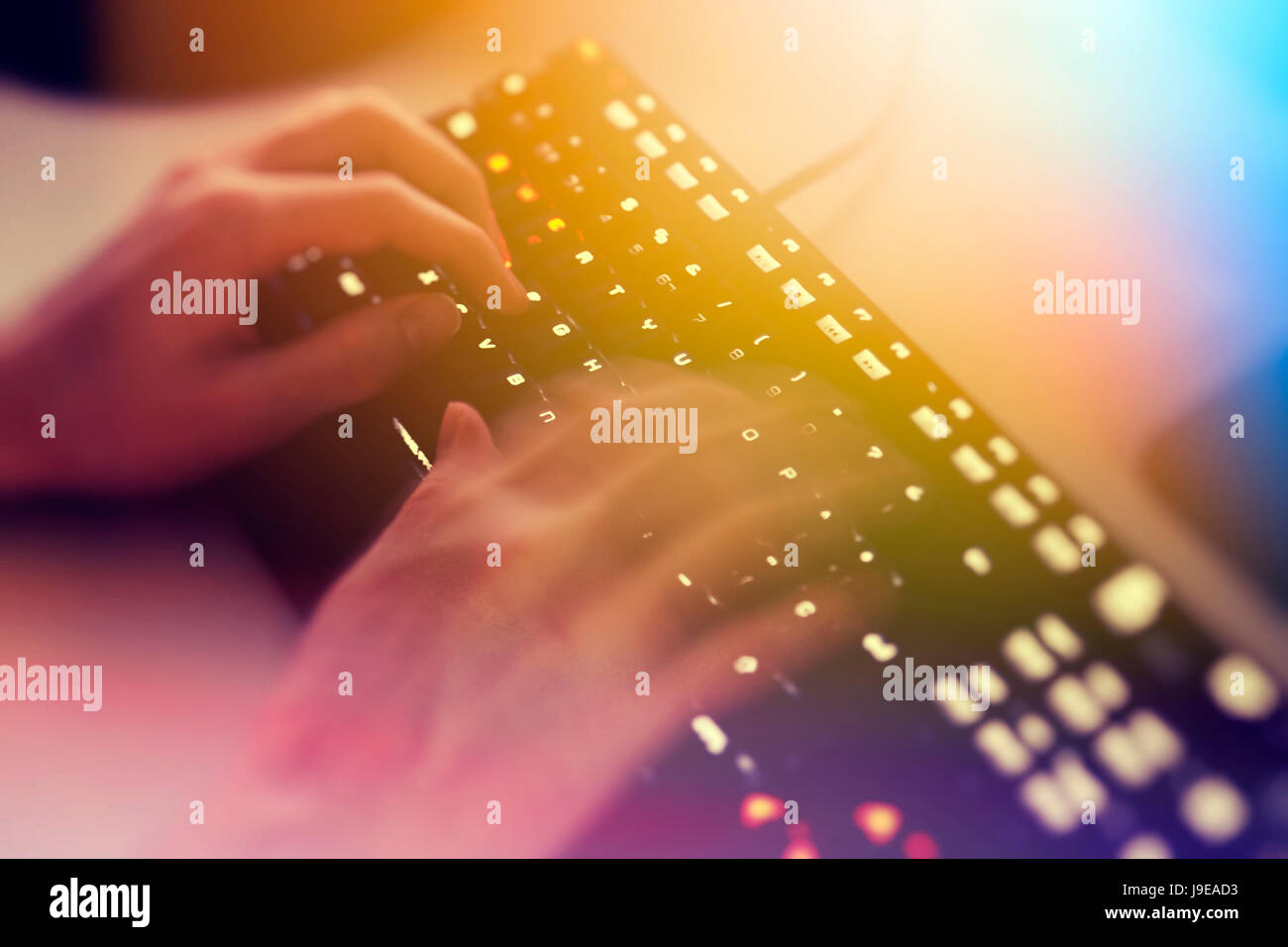 Computer operator hi-res stock photography and images - Alamy
