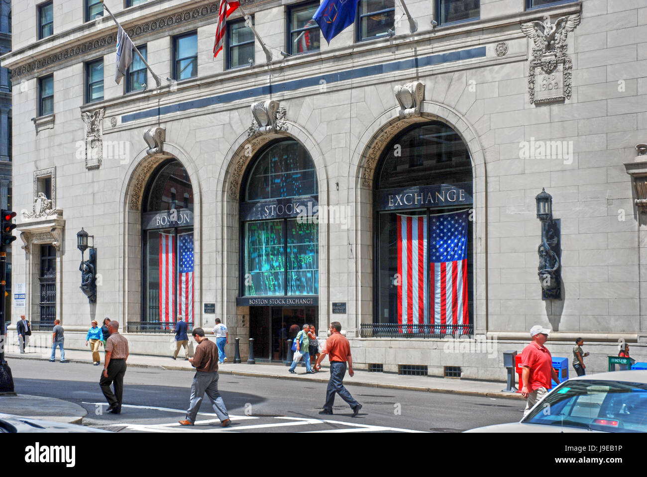 Boston stock exchange hi-res stock photography and images - Alamy