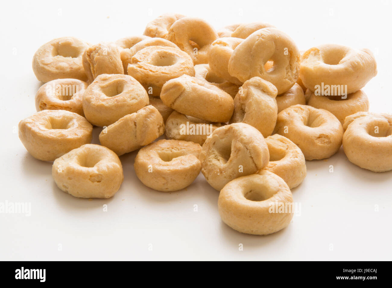 Traditional Italian Tarallucci snack, typical of Puglia Stock Photo - Alamy