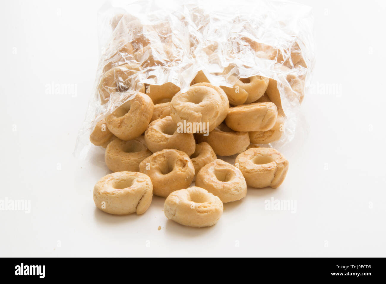 Traditional Italian Tarallucci snack, typical of Puglia Stock Photo - Alamy