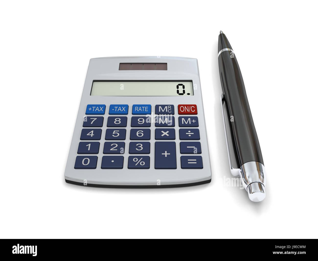 objects, calculator, illustration, finance, financing, calculations ...