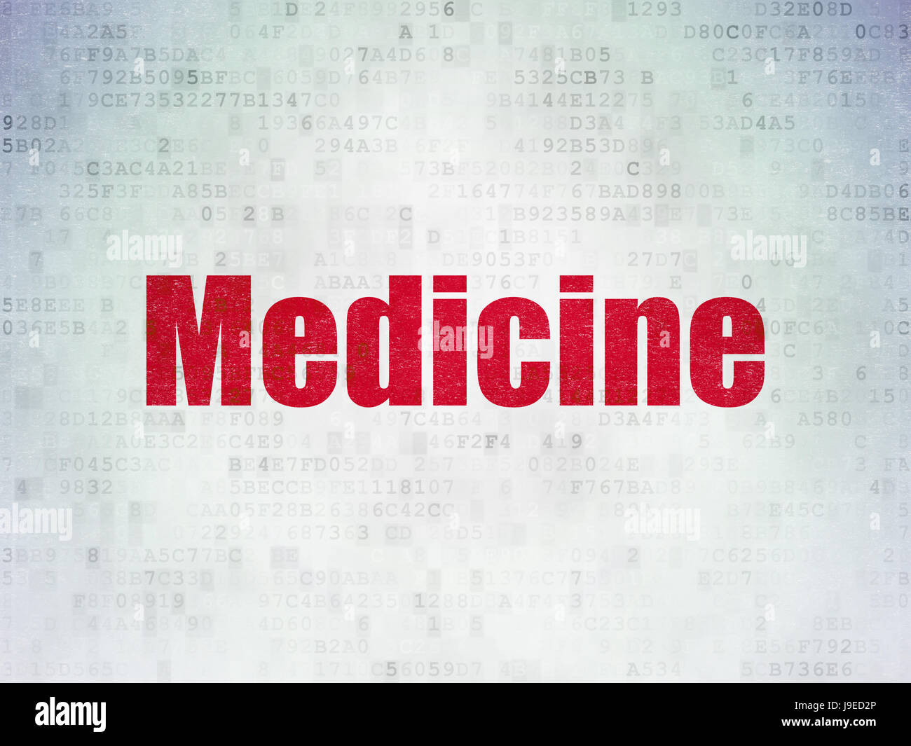 Healthcare concept: Medicine on Digital Data Paper background Stock ...