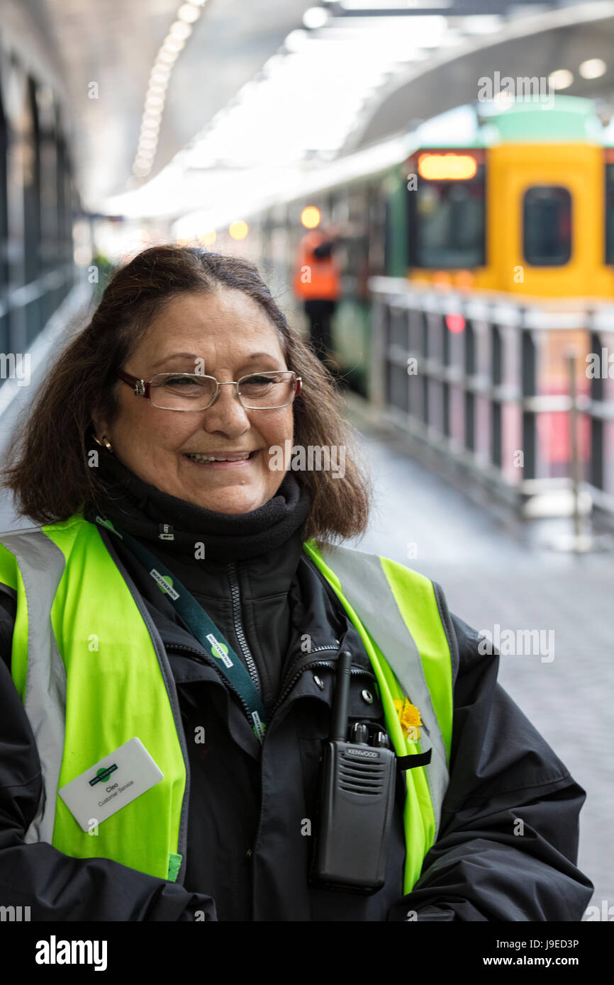 London underground staff hi-res stock photography and images - Alamy