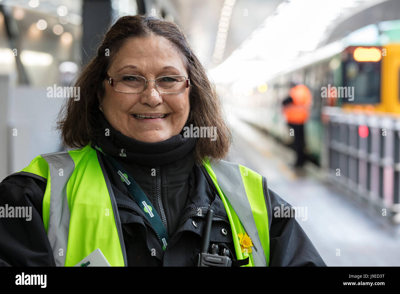 London underground station staff hi-res stock photography and images ...