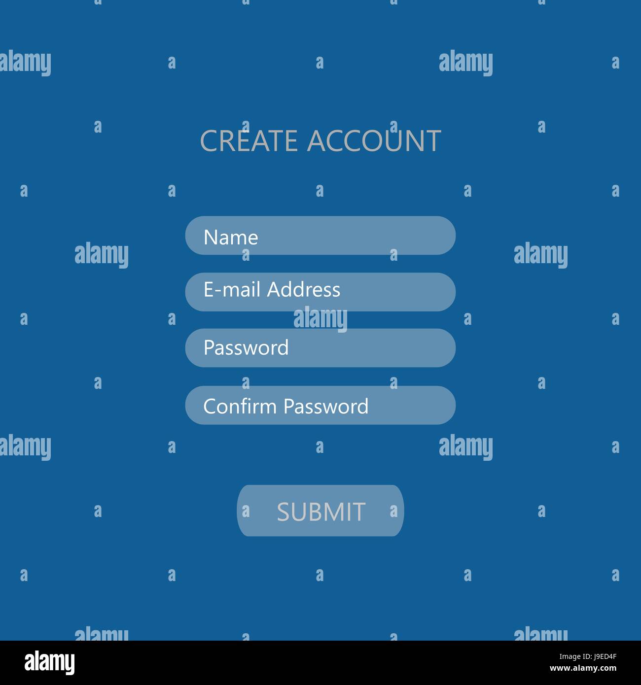 Online registration form; vector illustration Stock Vector Image & Art ...