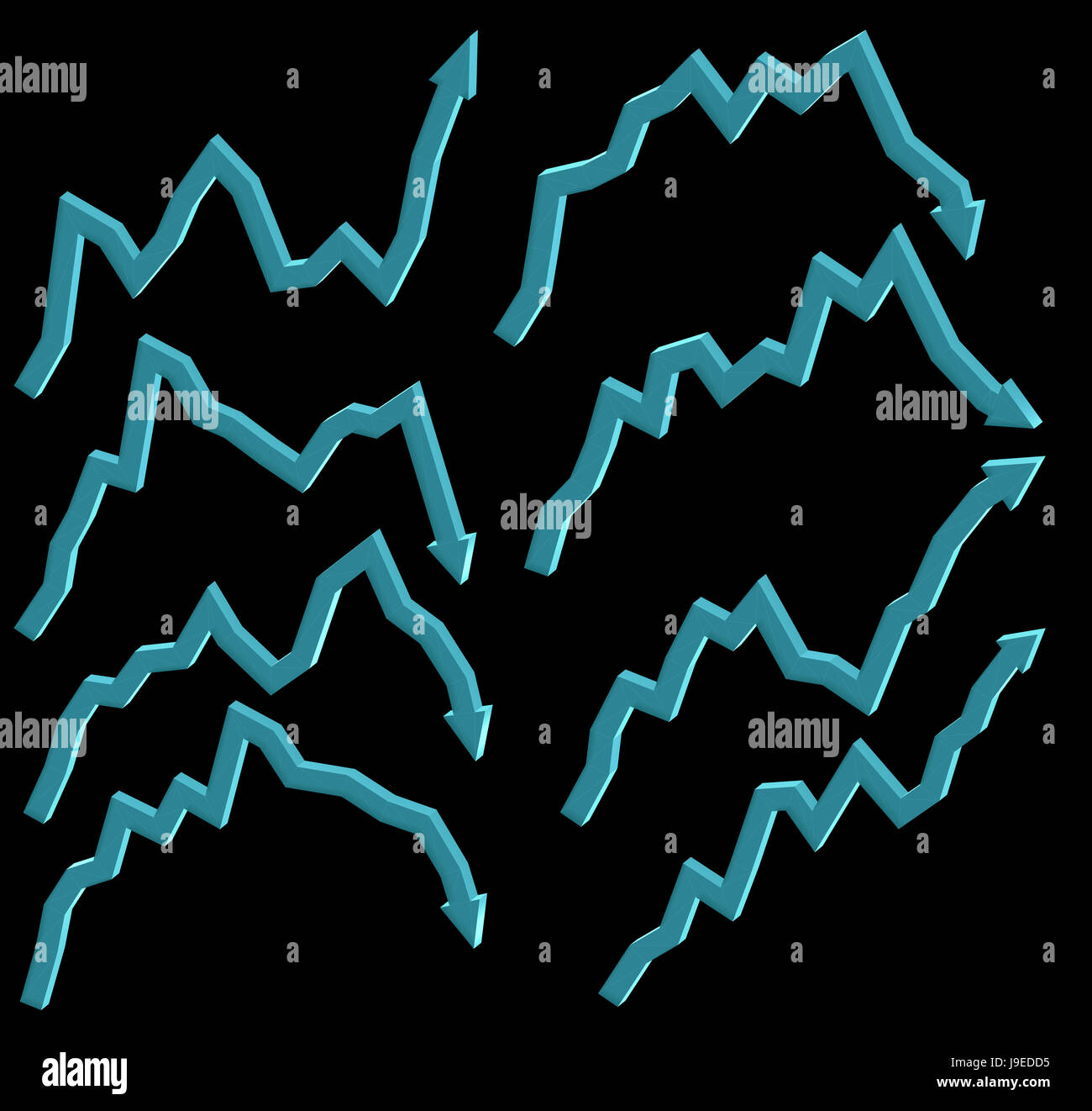 X-Ray Image Of Arrows Stock Photo - Alamy