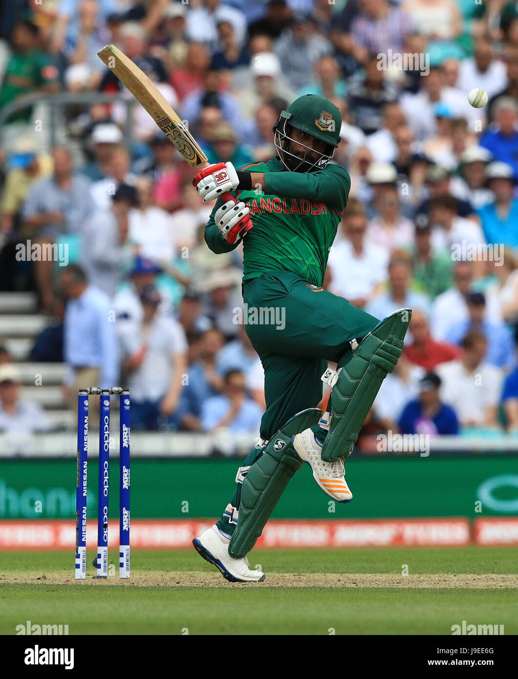 Bangladesh's Tamim Iqbal during the ICC Champions Trophy, Group A match ...