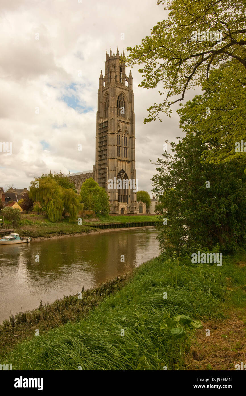 Boston tower lincolnshire hi-res stock photography and images - Alamy