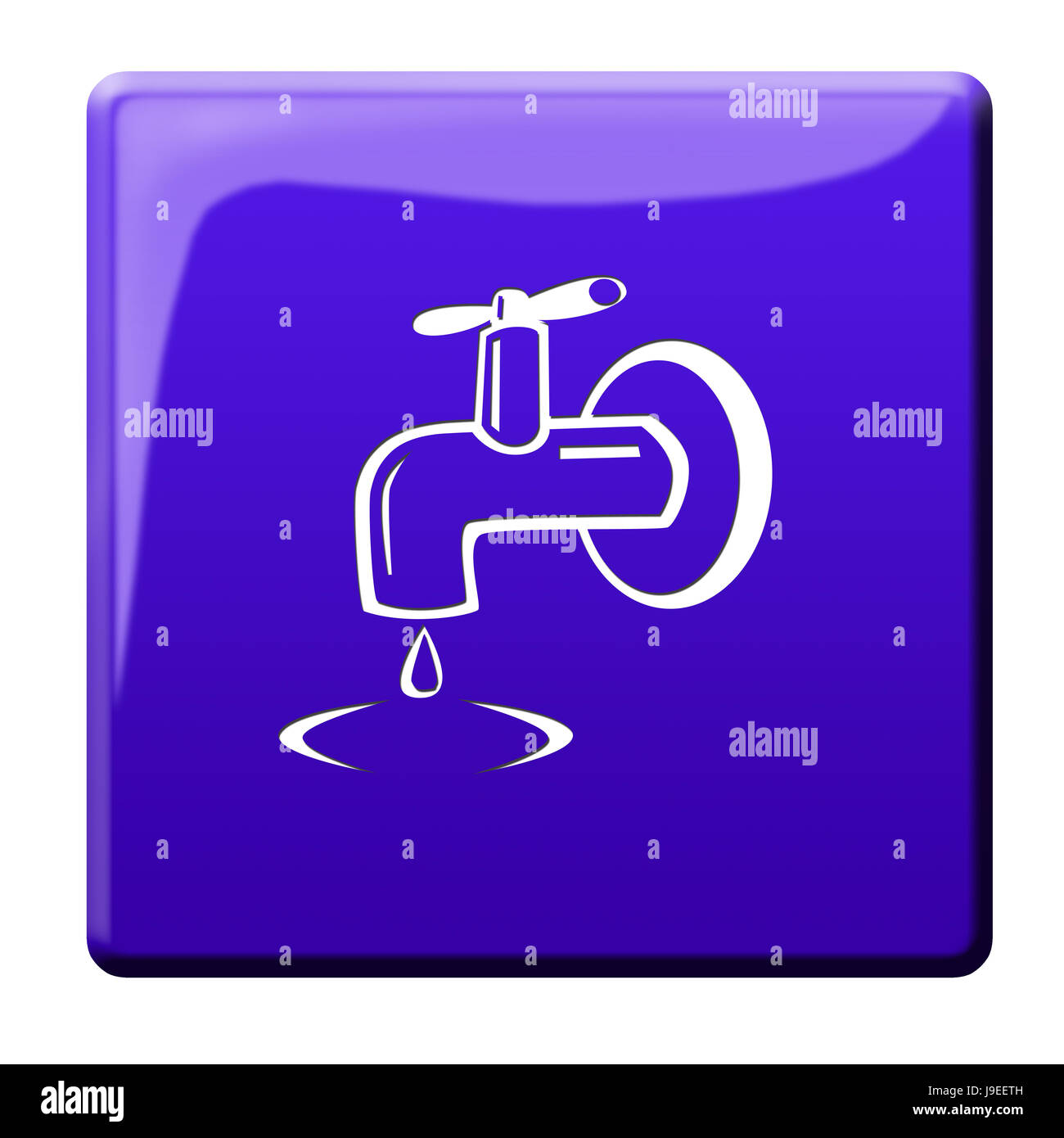 liquid, flow, ceramic tiles, tap, stopcock, pictogram, symbol ...