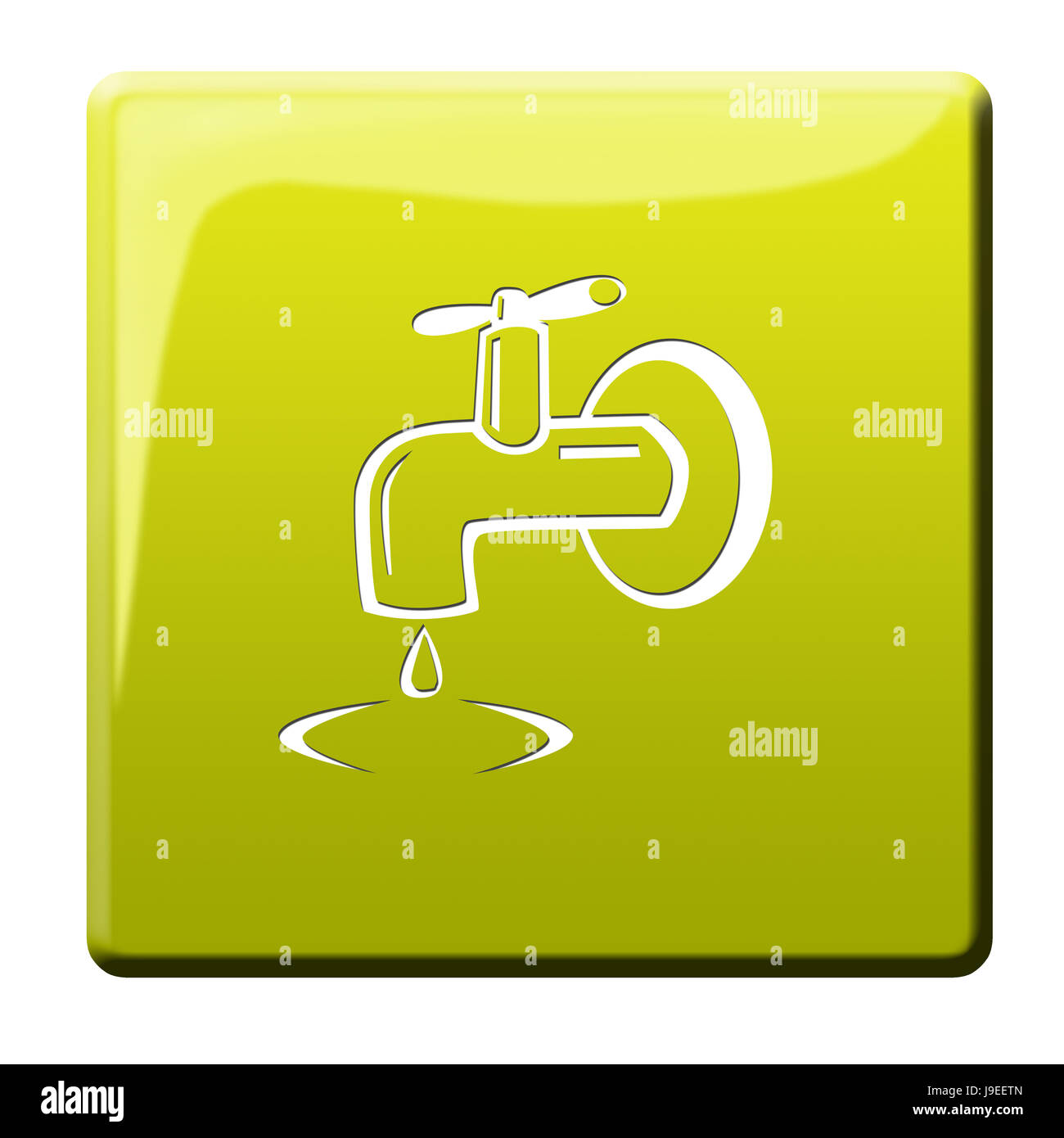 liquid, flow, ceramic tiles, tap, stopcock, pictogram, symbol ...