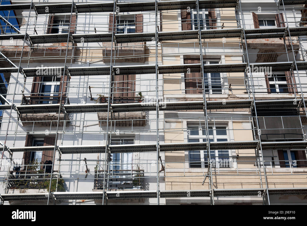 metal, platform, scaffold, scaffolding, security, safety, dais ...