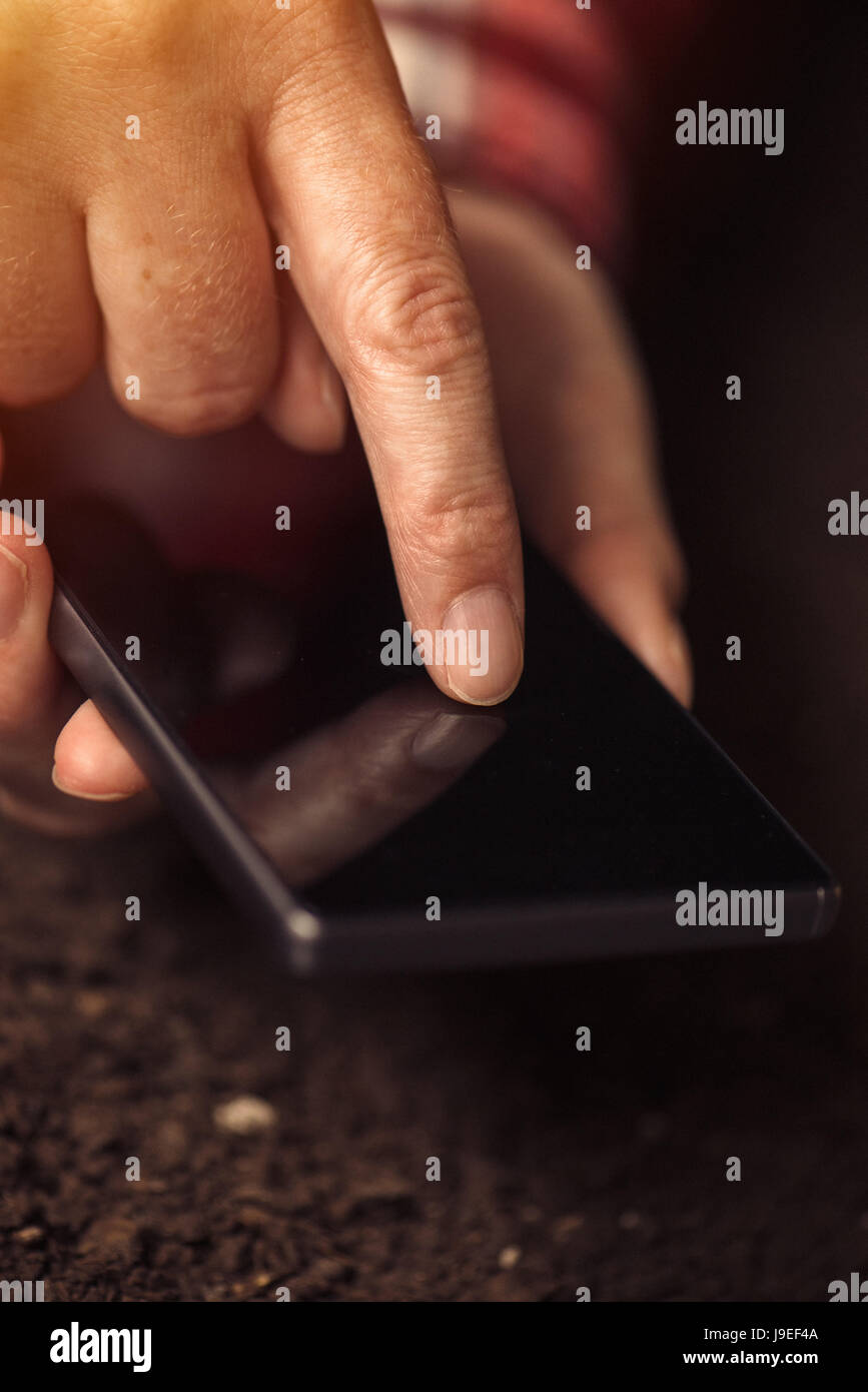 Finger pushing hi-res stock photography and images - Alamy