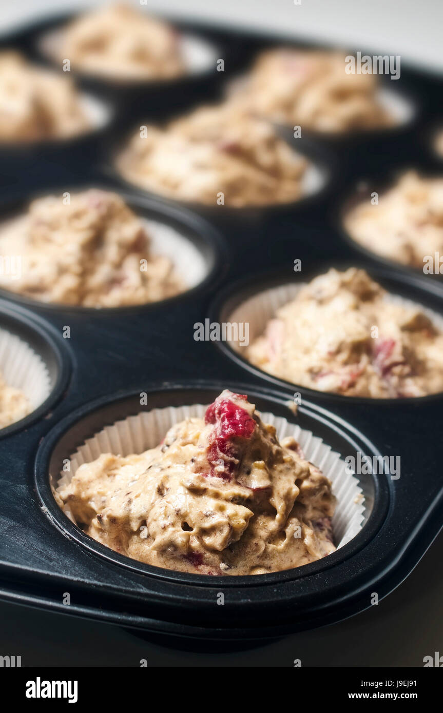 shape, pour in, baking pan, fill, baking tin, muffin, american, pastry ...