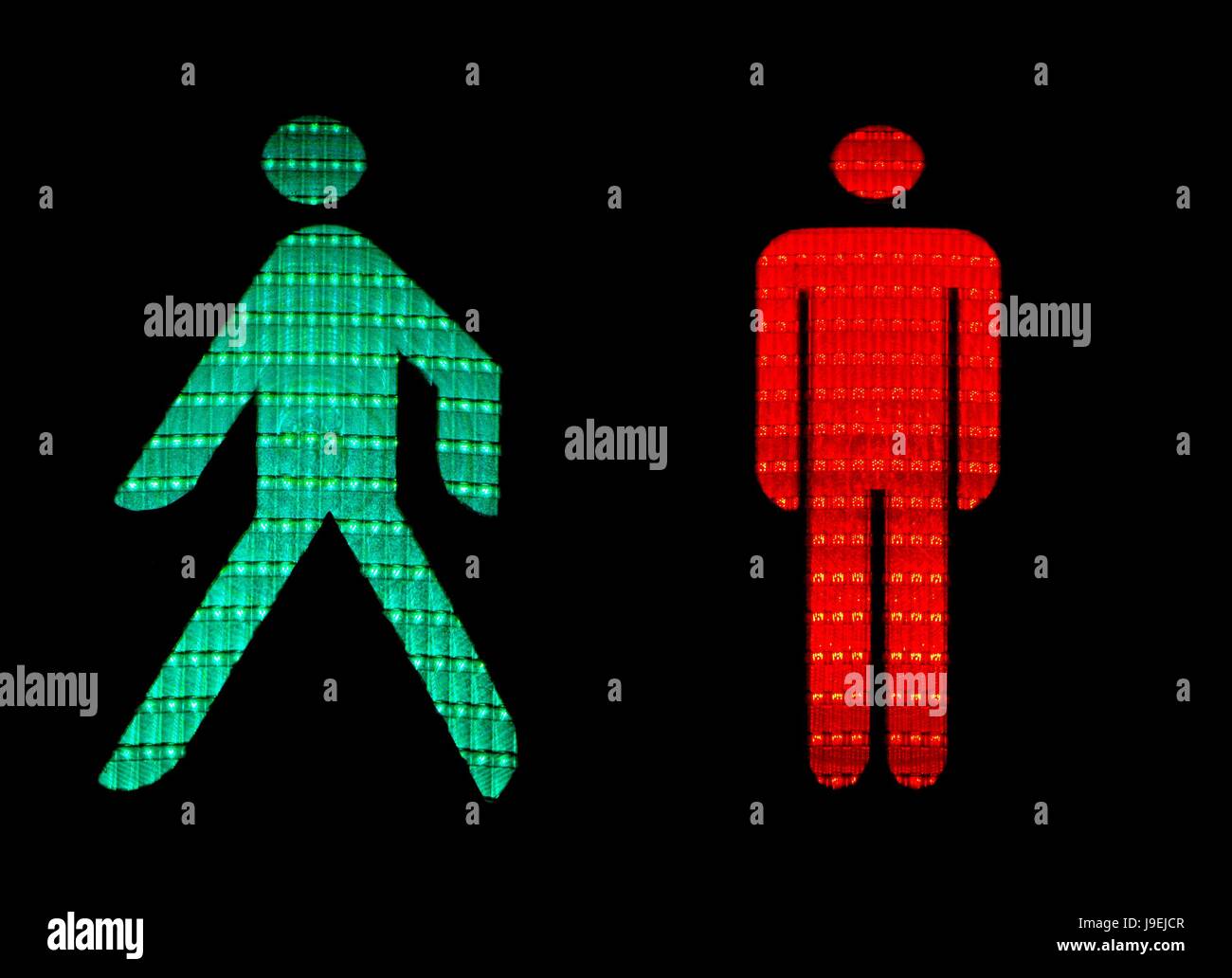 sign, signal, wait, waiting, walk, go, going, walking, traffic ...