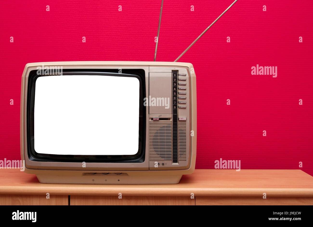 Old tv set room hi-res stock photography and images - Alamy