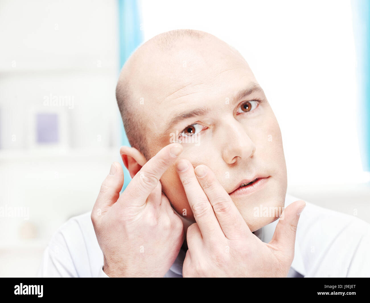 tool, lens, contact, maintenance, cleaning, man, cleansing, form, tool ...