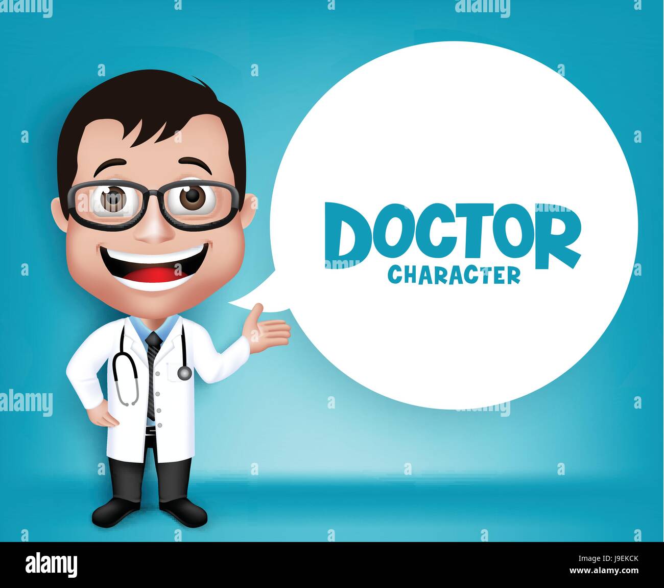 Doctor surgeon speaking female patient Stock Vector Images - Alamy