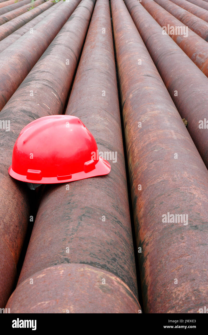 industry, iron, steel, metal, rusty, pipe, tube, objects, environment ...
