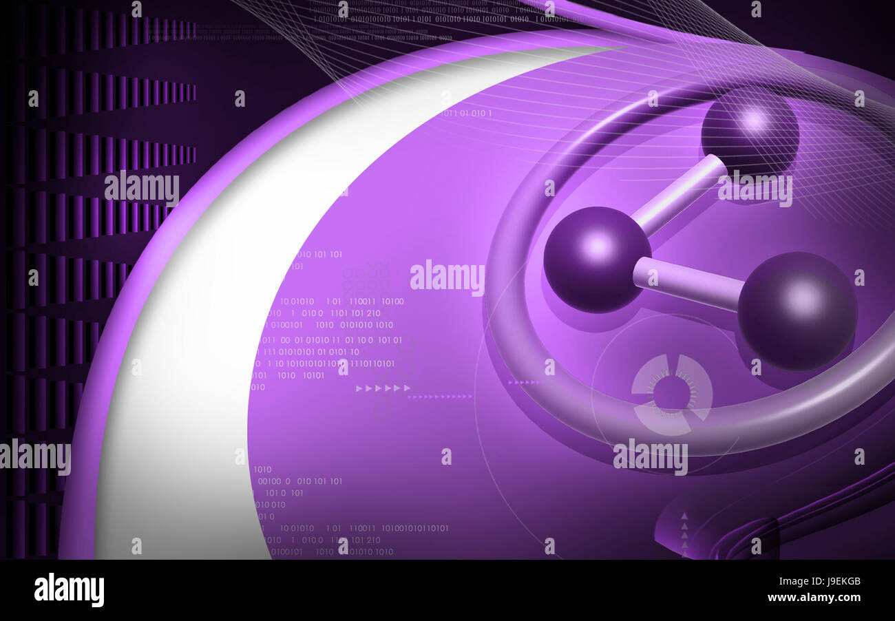 object, graphics, colour, science, illustration, atom, digital ...