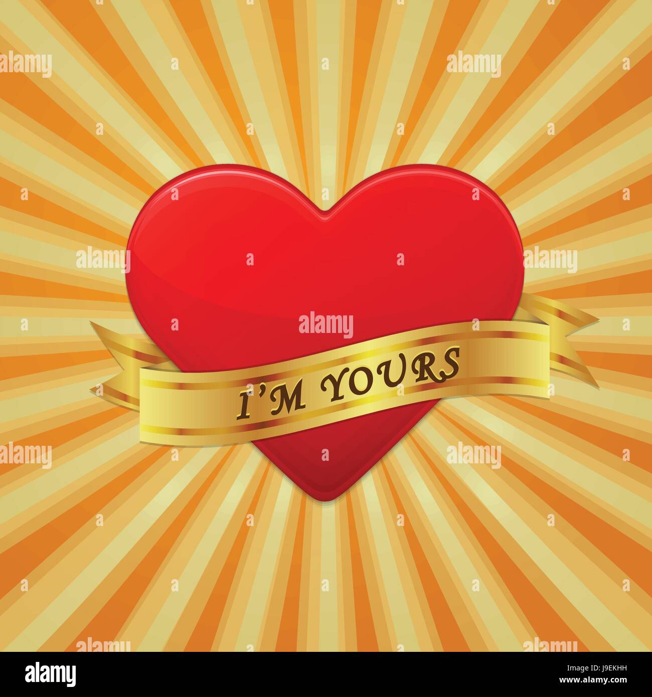 I am romantic Stock Vector Images - Alamy