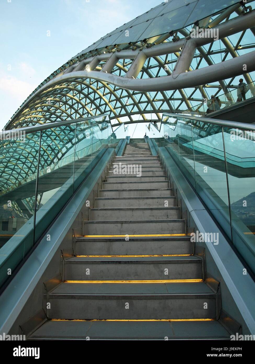 stairs, bridge, georgia, rise, climb, climbing, ascend, uphill, tread ...