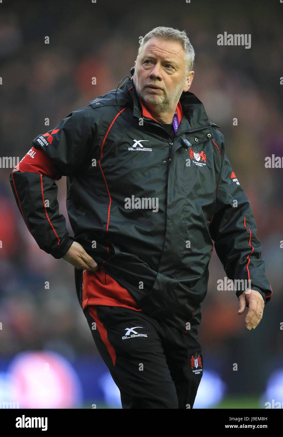 Gloucester Rugby club doctor Julian Widdowson during the European ...