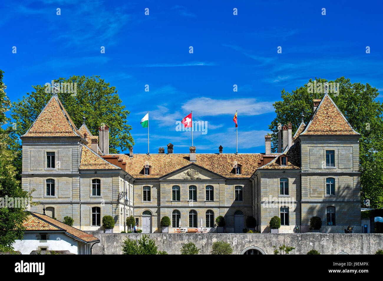 Swiss National Museum Prangins Castle, Chateau de Prangins, Prangins ...