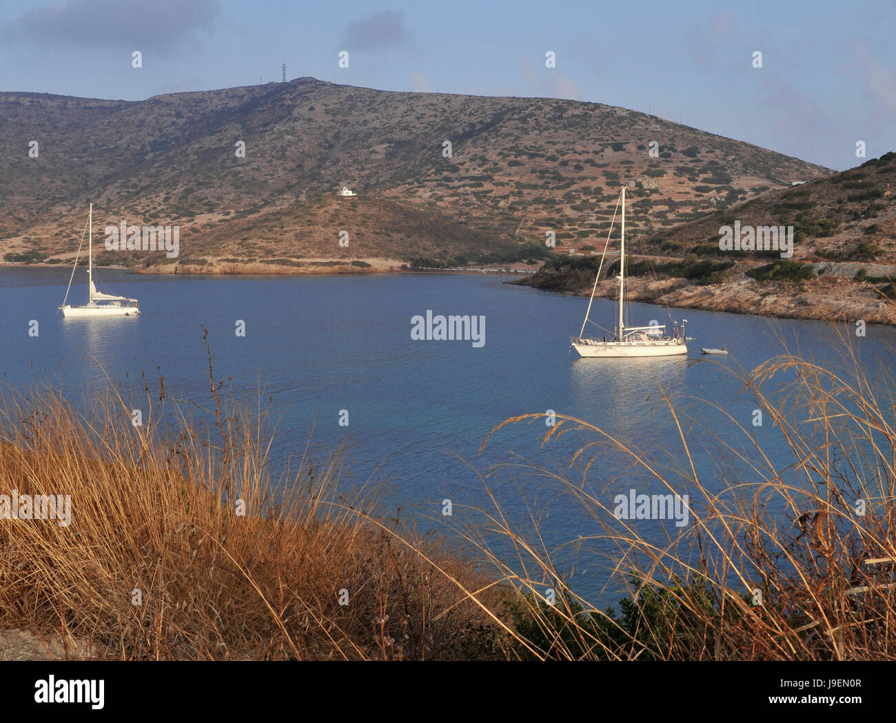 greece, horizontal, boats, sailing boat, sailboat, rowing boat, boat ...