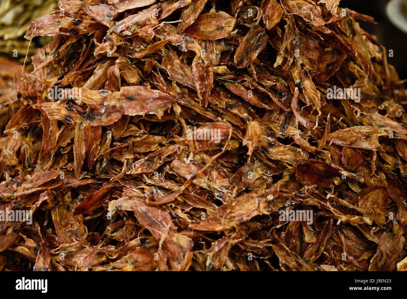 Dried shredded squid nice seafood Stock Photo - Alamy