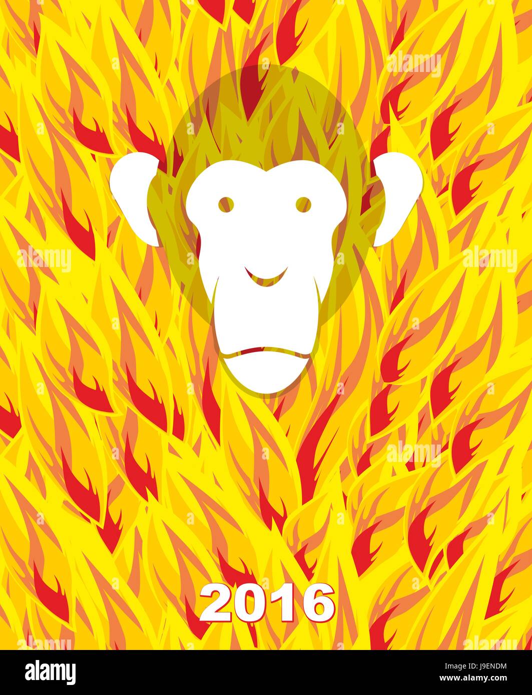 Monkey stamp Stock Vector Images - Alamy