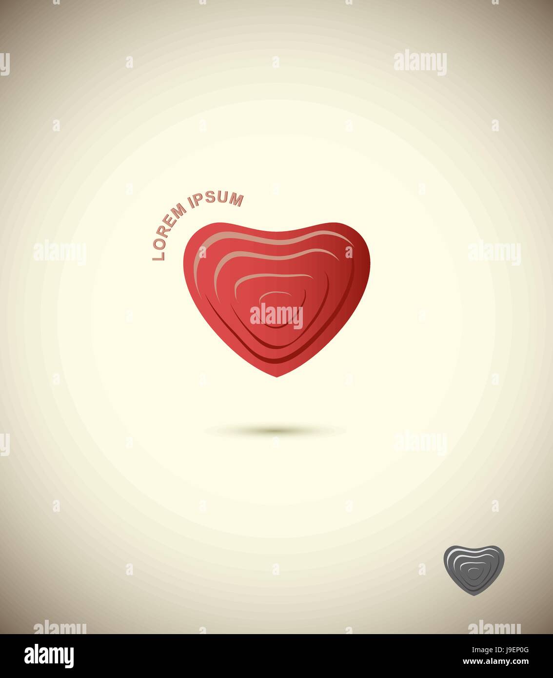 Logo Heart symbol. Icon web. Vector illustration Stock Vector Image ...