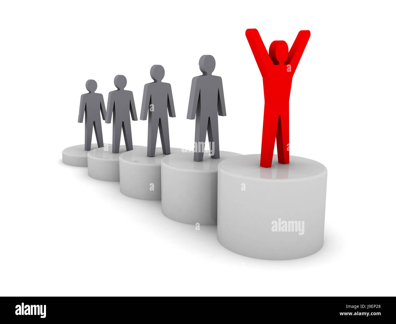 Steps To Success Ladder