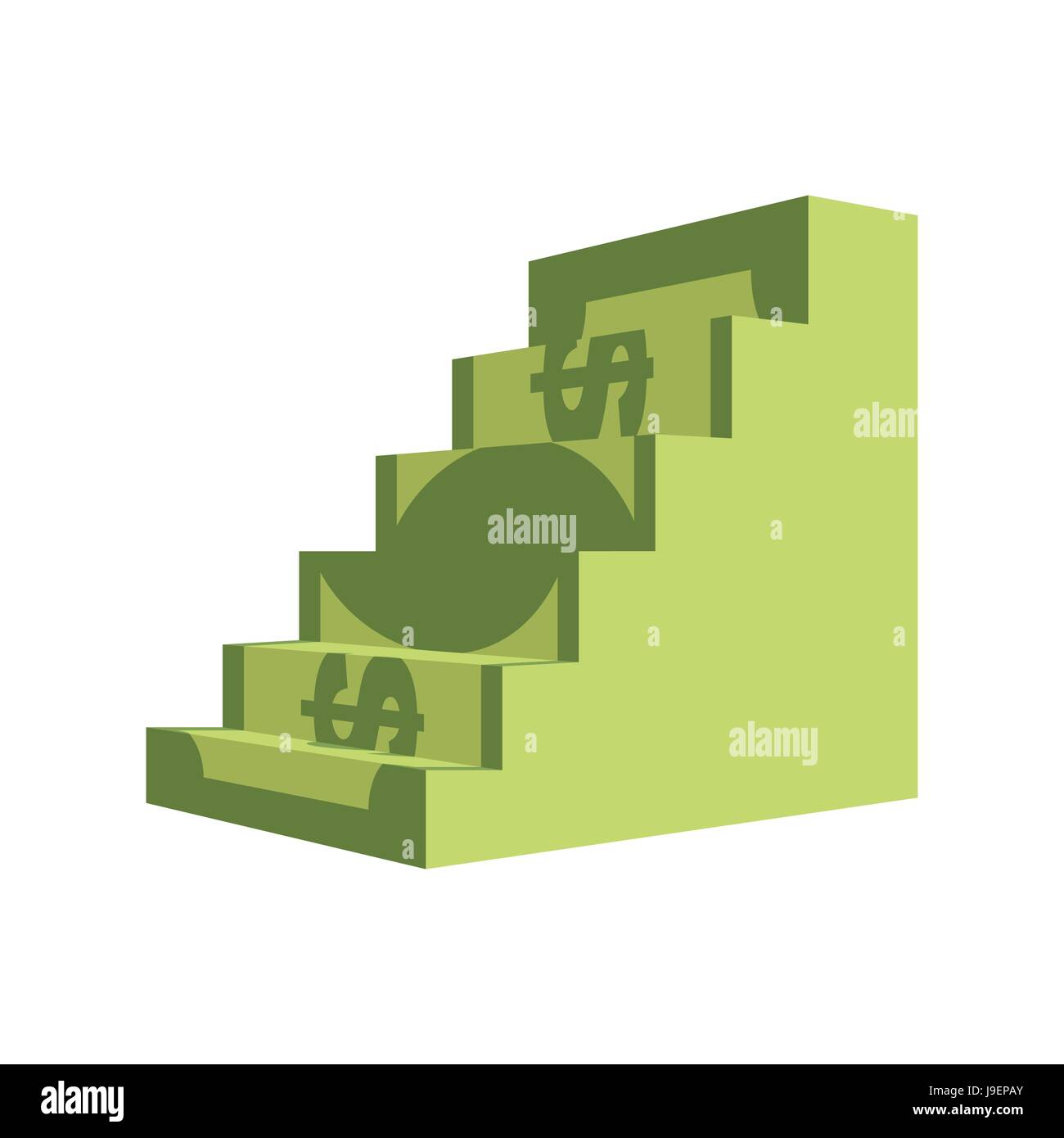 Hundred steps down Stock Vector Images - Alamy