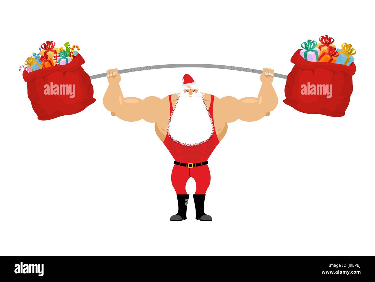 Buff Santa Claus