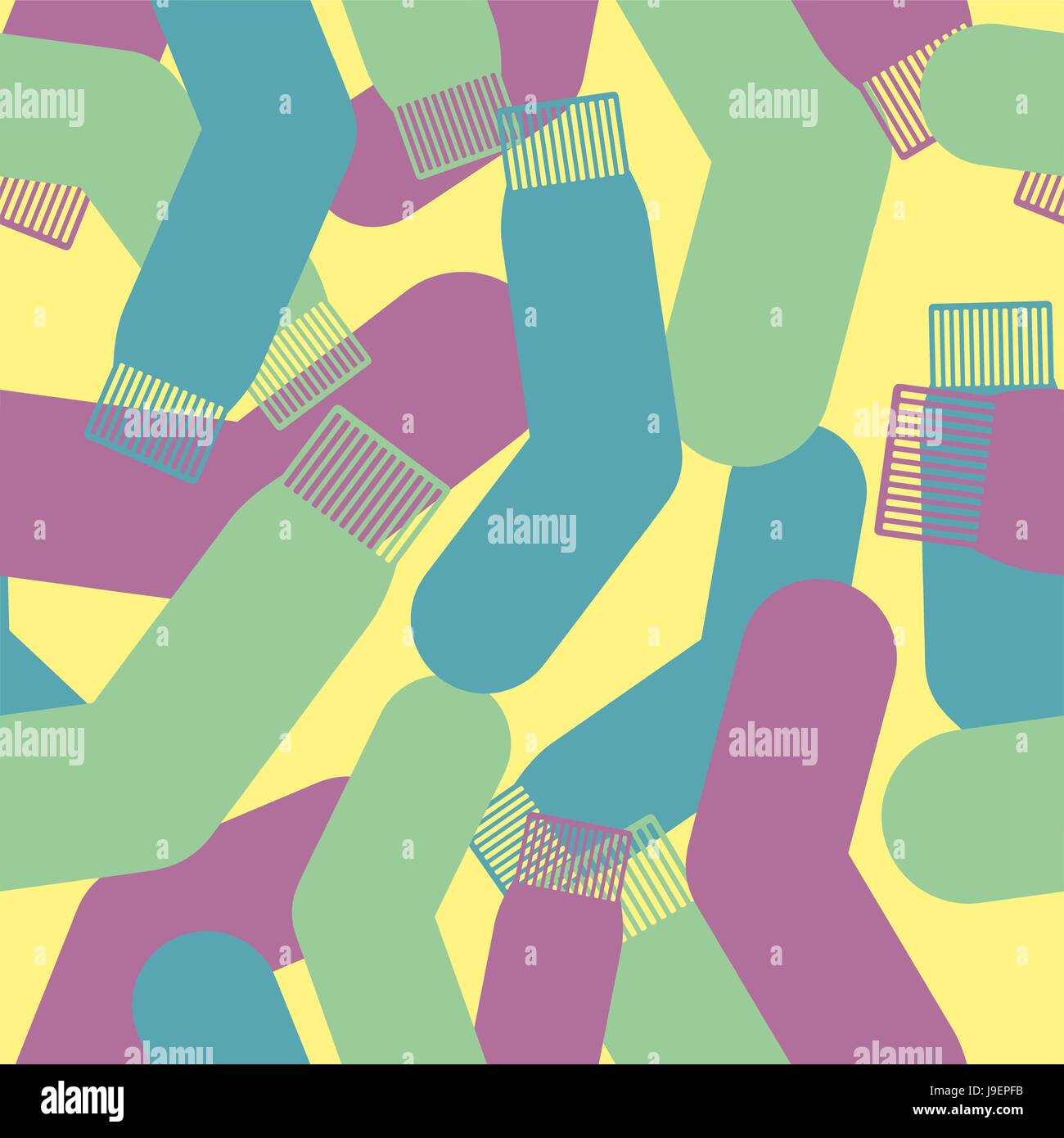 Military socks texture. Camouflage army seamless pattern of colored ...