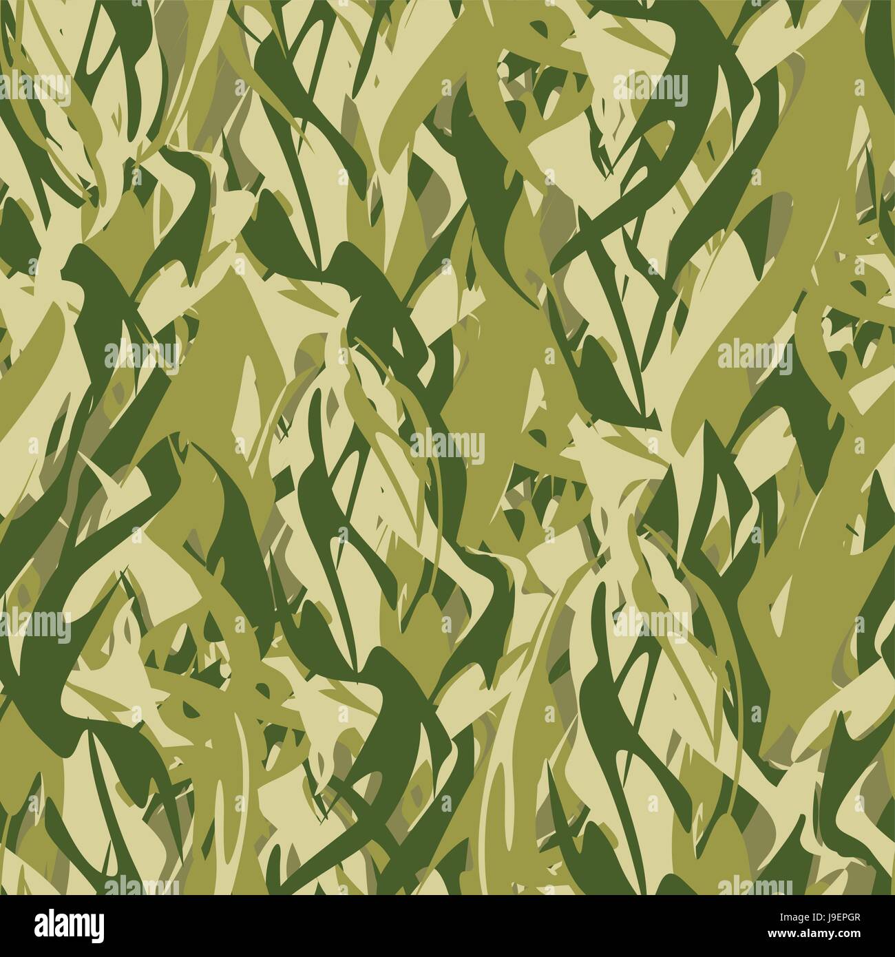 Military texture in form of fire. Camouflage army seamless flames Stock ...
