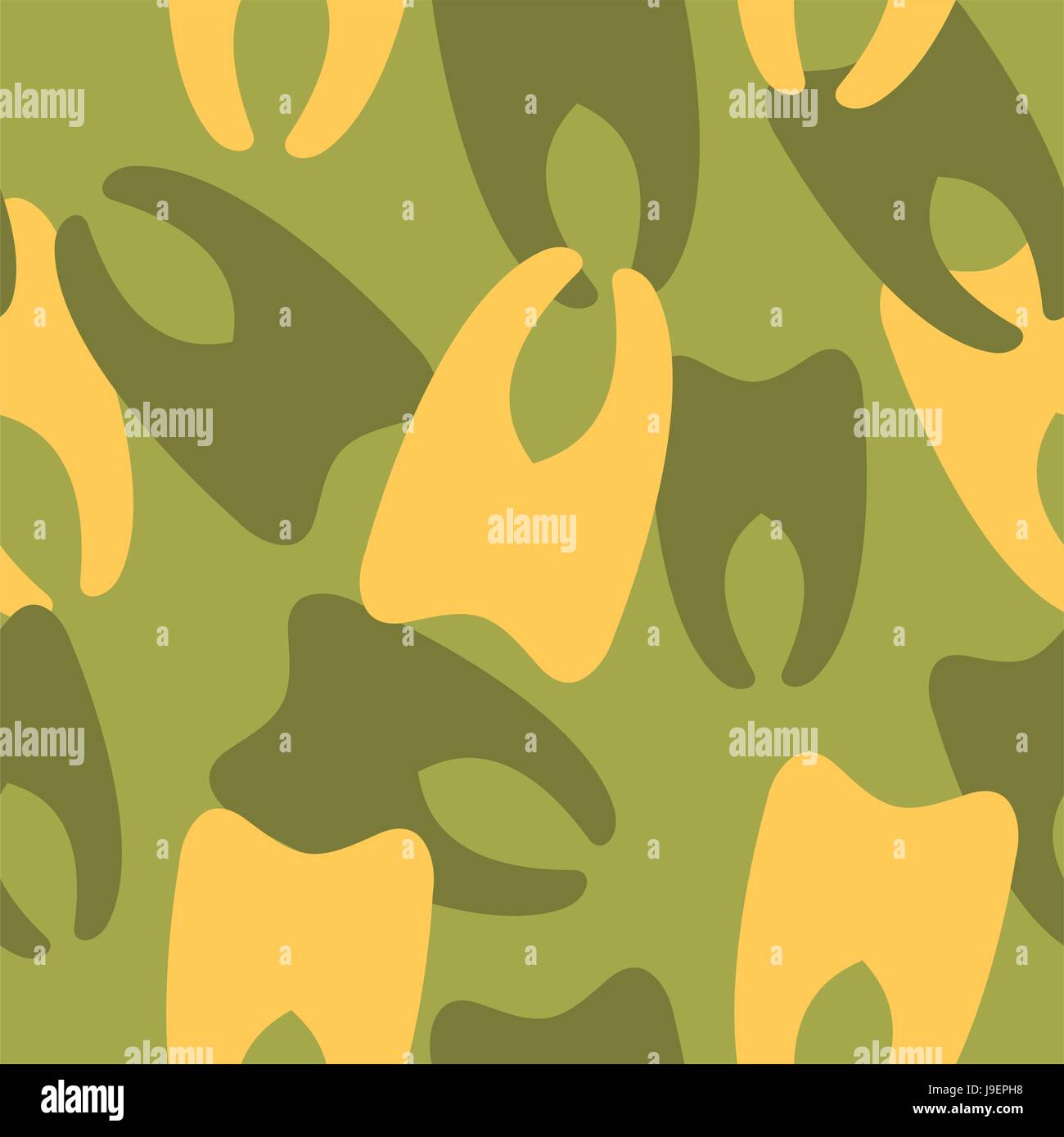 Military camouflage from teeth. Dental army texture for clothing ...