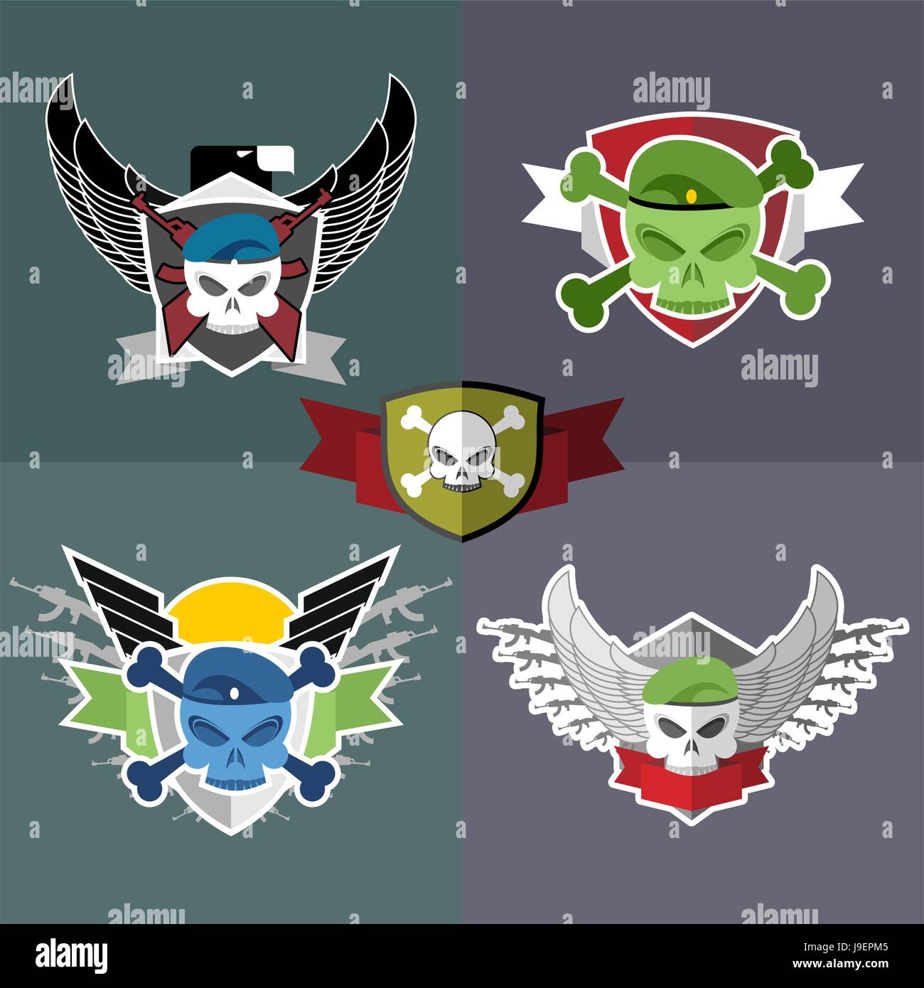 Military kalashnikov Stock Vector Images - Alamy