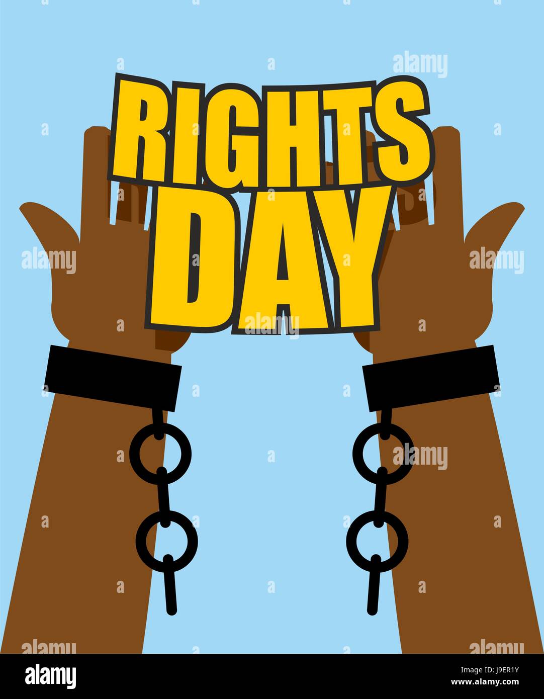 Free from shackles freedom concept Stock Vector Images - Alamy