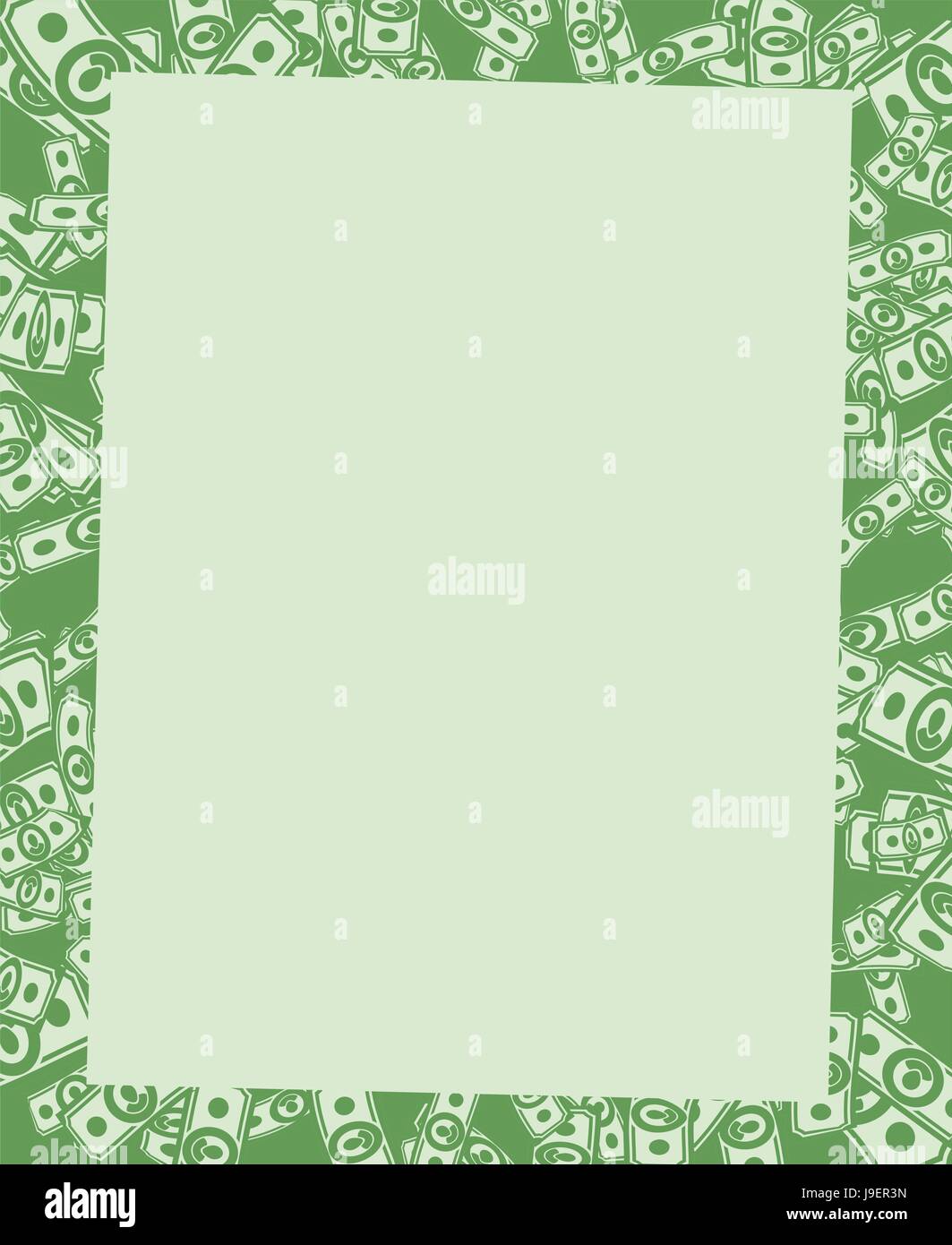 money frame, vector money background Stock Vector Image & Art - Alamy