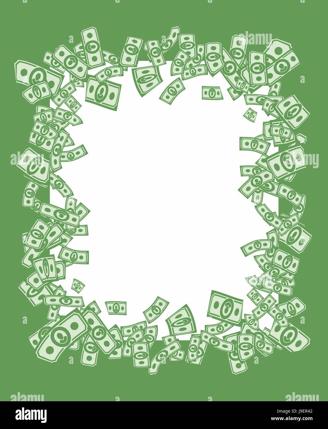 money frame, vector money background Stock Vector Image & Art - Alamy