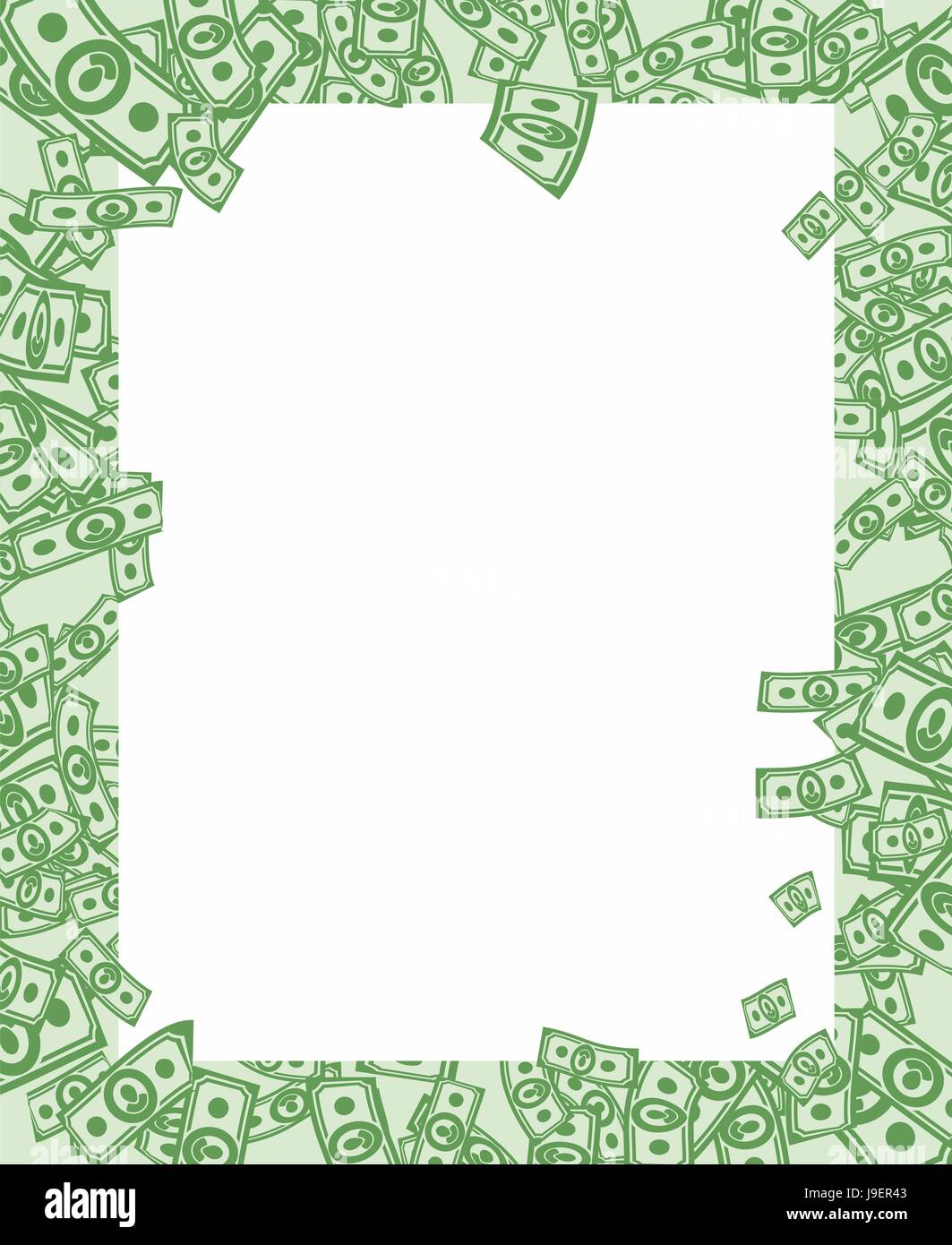 money frame, vector money background Stock Vector Image & Art - Alamy