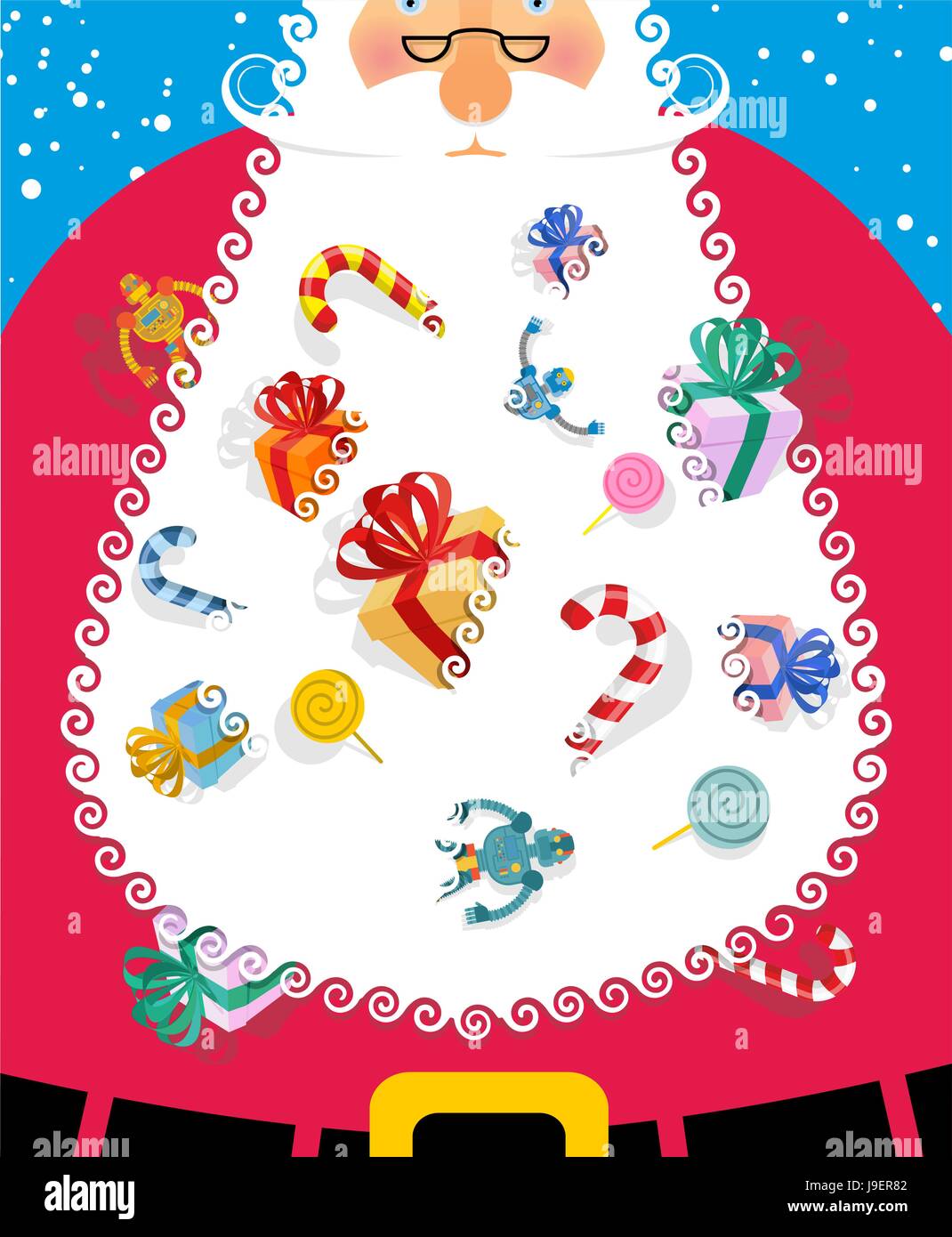 Giving out sweets Stock Vector Images - Alamy